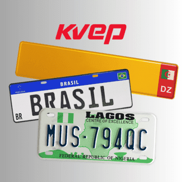 Government-Grade License Plate Manufacturer - Kvep
